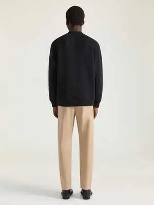 Givenchy Logo Fleece Sweatshirt - Black