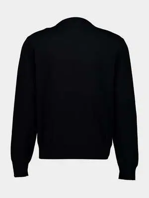 Givenchy Couture Seam Logo Knit Sweater