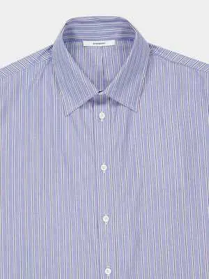 Givenchy Navy Stripe Cotton Button-up Shirt