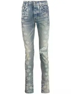 Amiri Printed Jeans For Men