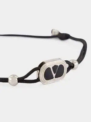 Valentino Garavani Ovalette Logo Bracelet