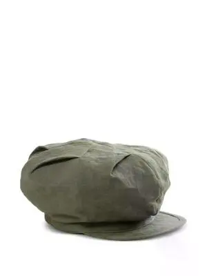 Yohji Yamamoto Pleated Newsboy Hat