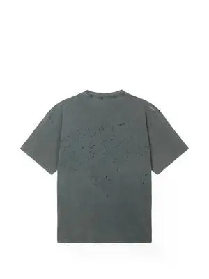 Satisfy Distressed Graphic-print T-shirt