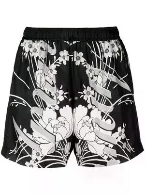 Amiri Printed Shorts For Men