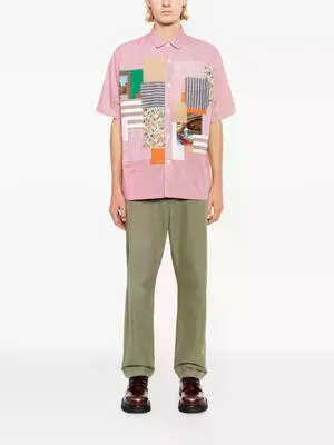Junya Watanabe Patchwork Gingham Shirt