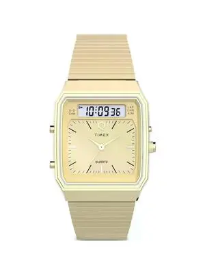 Timex® Q Fusion 33mm Watch - Yellow