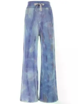 Amiri Tie-dye Wide-leg Track Pants
