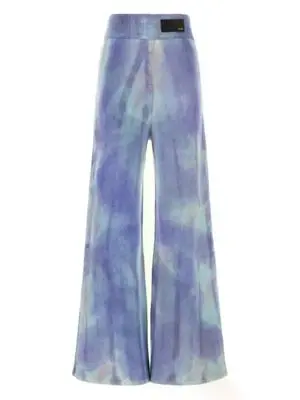 Amiri Tie-dye Wide-leg Track Pants