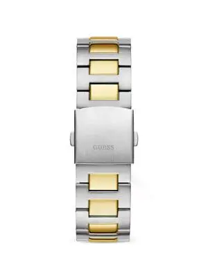 Guess Multi-function Watch With Two-tone Link Bracelet