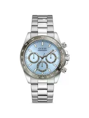 Guess Arthur 42mm Chronograph Watch - Blue