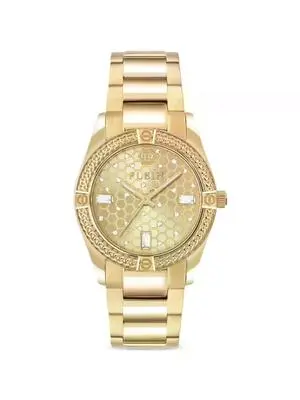 Philipp Plein Icon Chain 36mm Watch - Gold