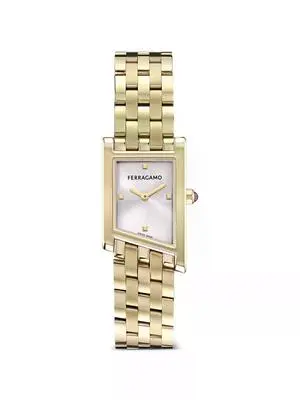 FERRAGAMO Asymétrique 37mm Watch - Silver