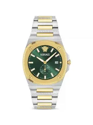 Versace Tolomeo 40mm Watch With Dial - Green