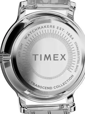 Timex® Transcend 31mm Watch With Crystal-embellished Bezel