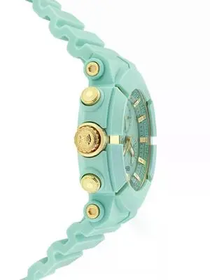 Versace Real Active Chrono 45mm Watch - Green