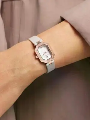 Furla Octagonal Analog Watch 22mm - White