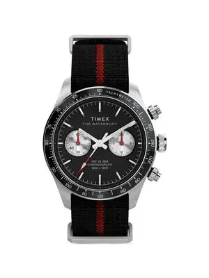 Timex® Waterbury Heritage Chronograph 39mm Watch - Black