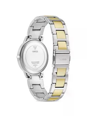 Guess Dawn 34mm Two-tone Watch With Dial