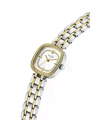 Guess Crystal Embellished Two-tone Watch