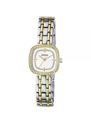Guess Crystal Embellished Two-tone Watch