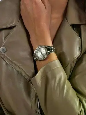 Guess Ritzy Crystal-embellished Watch - Silver