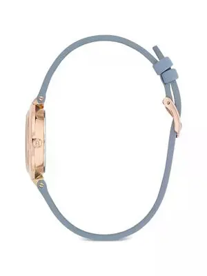 Furla Logo Links 28mm Watch With Rose Gold-plated Case