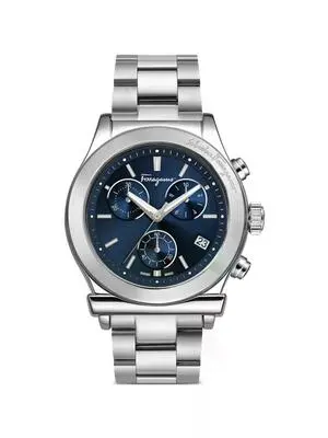 FERRAGAMO 1898 Chronograph Watch - Blue