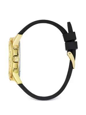 Guess Majesty Crystal 40mm Watch With Embellished Bezel