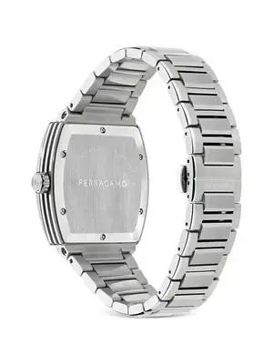 FERRAGAMO F-80 Tonneau Watch - Green