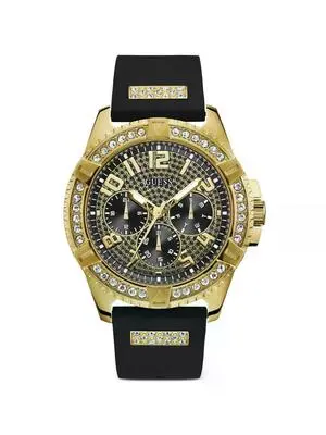 Guess Frontier 48mm Chronograph Watch - Black
