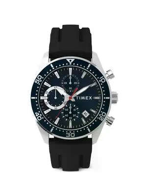 Timex® Ridgefield Chronograph 42mm Watch - Black