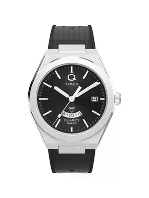 Timex® Q Continental Gmt 39mm Watch - Black