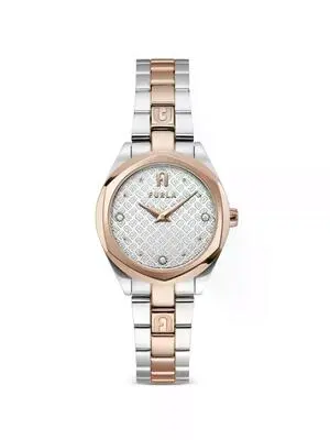 Furla Petite Bangle Watch - White