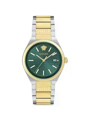 Versace V-auria 39mm Watch - Green