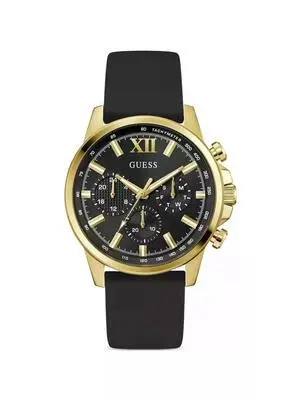 Guess Walker Chronograph 44mm Watch - Black