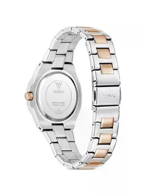 Guess Contessa 34mm Watch With Crystal-embellished Bezel