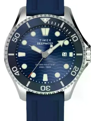 Timex® Deepwater Meridian 44mm Watch - Blue