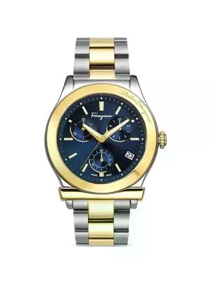 FERRAGAMO 1898 Chronograph Watch - Blue