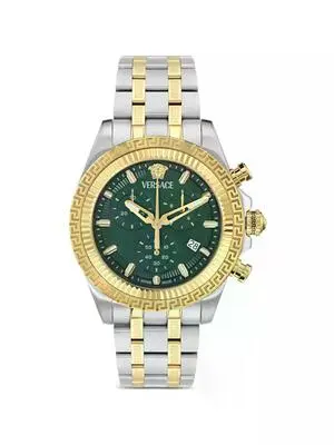 Versace Fornax 43mm Chronograph Watch - Green