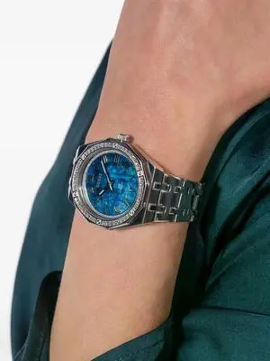 Guess Desire Crystal 36mm Watch - Blue