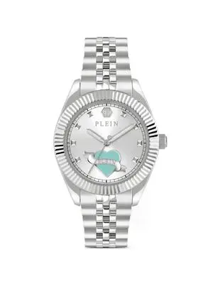 Philipp Plein Valentine 38mm Watch - Silver