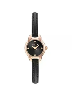 Furla Mini Shape 16mm Watch - Black