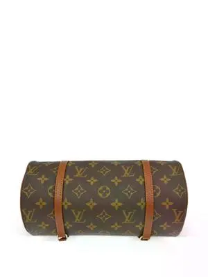 LOUIS VUITTON Monogram Papillon 26 Tote Bag - Brown