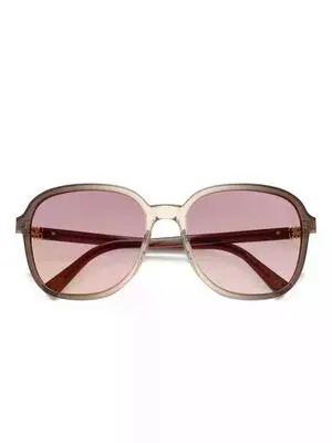 Miu Miu Gradient Square Frame Sunglasses