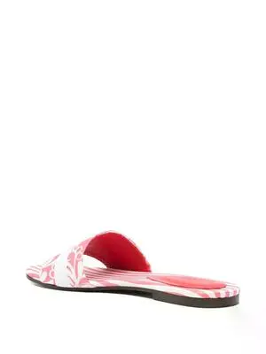 ERMANNO FIRENZE Logo-embroidered Sandals