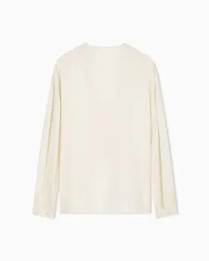 Giorgio Armani Archivio Ss1990 V-neck Blouse