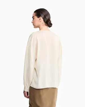Giorgio Armani Archivio Ss1990 V-neck Blouse