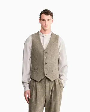 Giorgio Armani Archivio Fw1990 Single-breasted Waistcoat