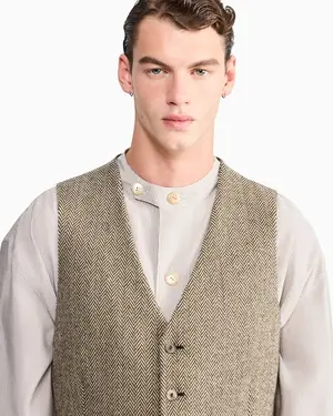 Giorgio Armani Archivio Fw1990 Single-breasted Waistcoat