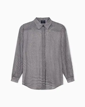 Giorgio Armani Archivio Ss1983 Houndstooth Shirt